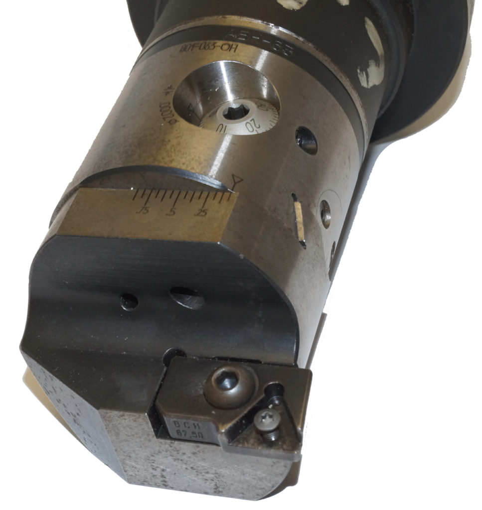 Tecnara Off-Set Boring-Milling Head Cat50 ABH-63 » ToolingCrib.com