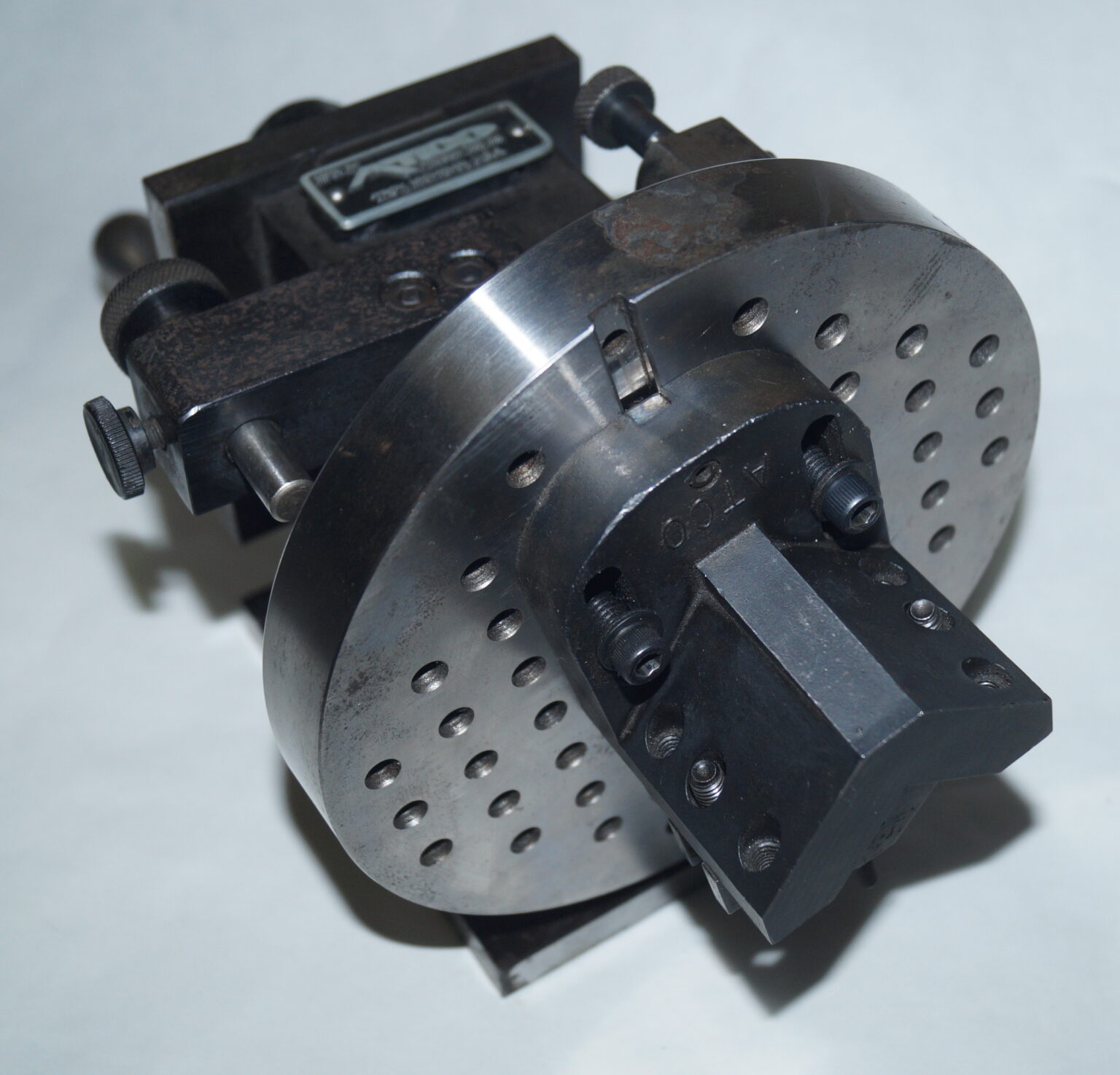 ATCO Rotary Spin Indexing Grinding Fixture » ToolingCrib.com