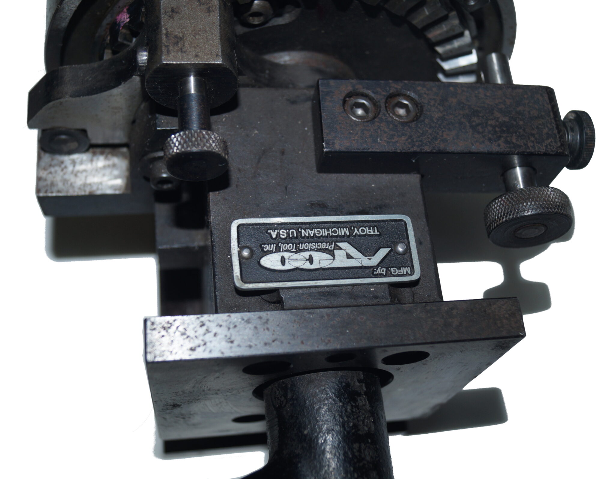 ATCO Rotary Spin Indexing Grinding Fixture » ToolingCrib.com