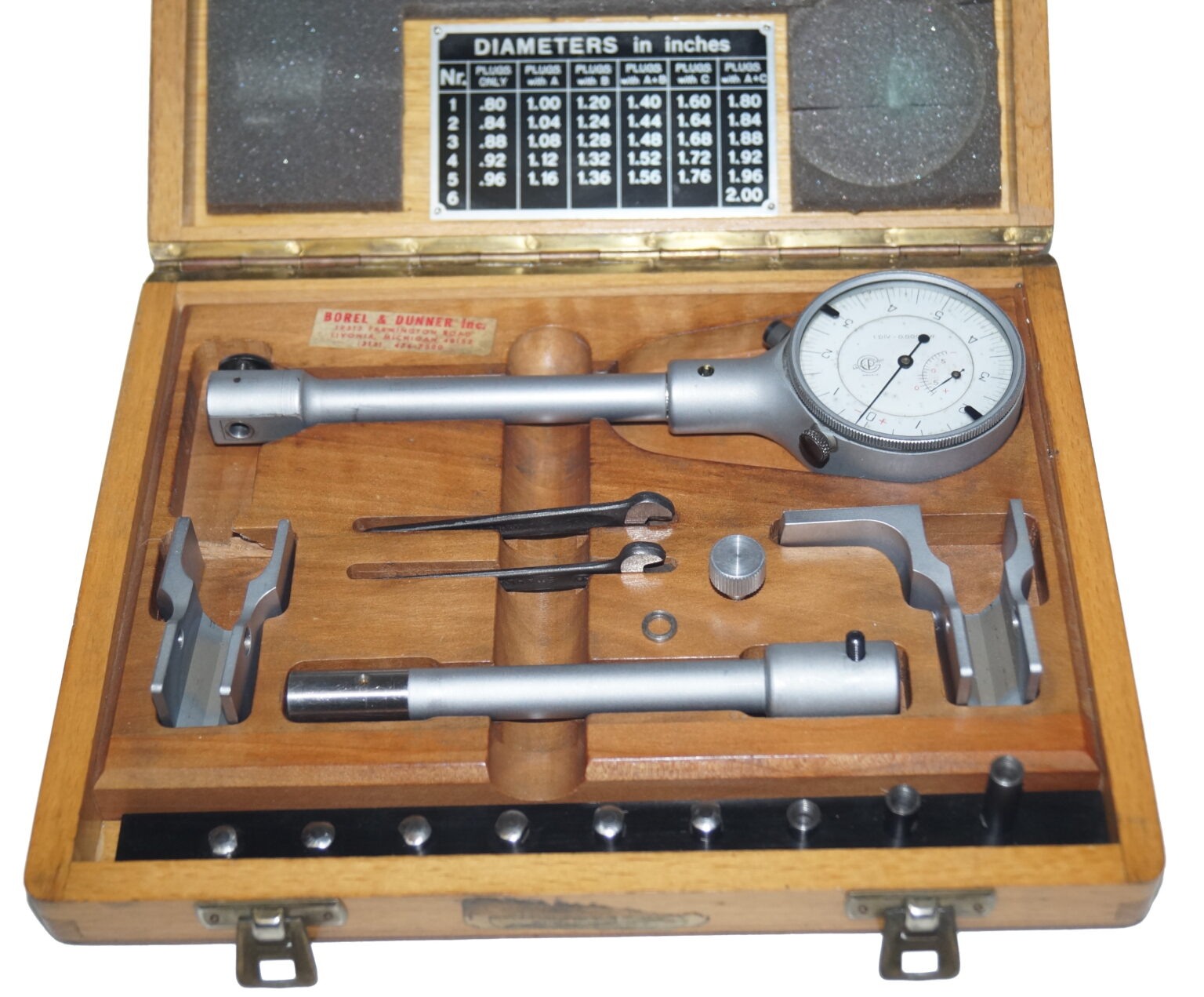 Alina Dial Bore Gage Set W28 » ToolingCrib.com