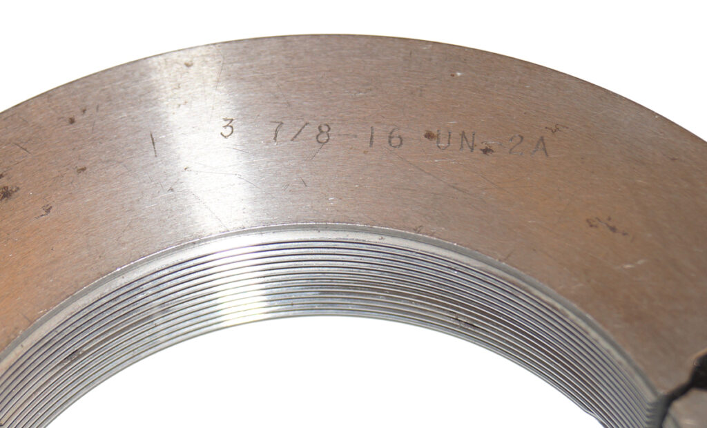3-7/8-16 UN-2A Thread Gage Rings » ToolingCrib.com