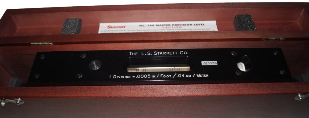 Starrett 199Z Master Precision Level » ToolingCrib.com