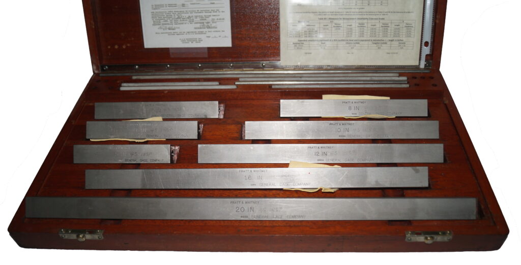 Pratt Whitney Long Gage Block Set - Hoke » ToolingCrib.com